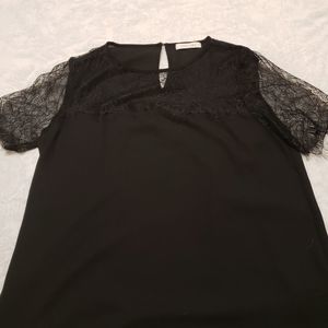 Kimi Kay | Tops | Black Lacyblouse | Poshmark